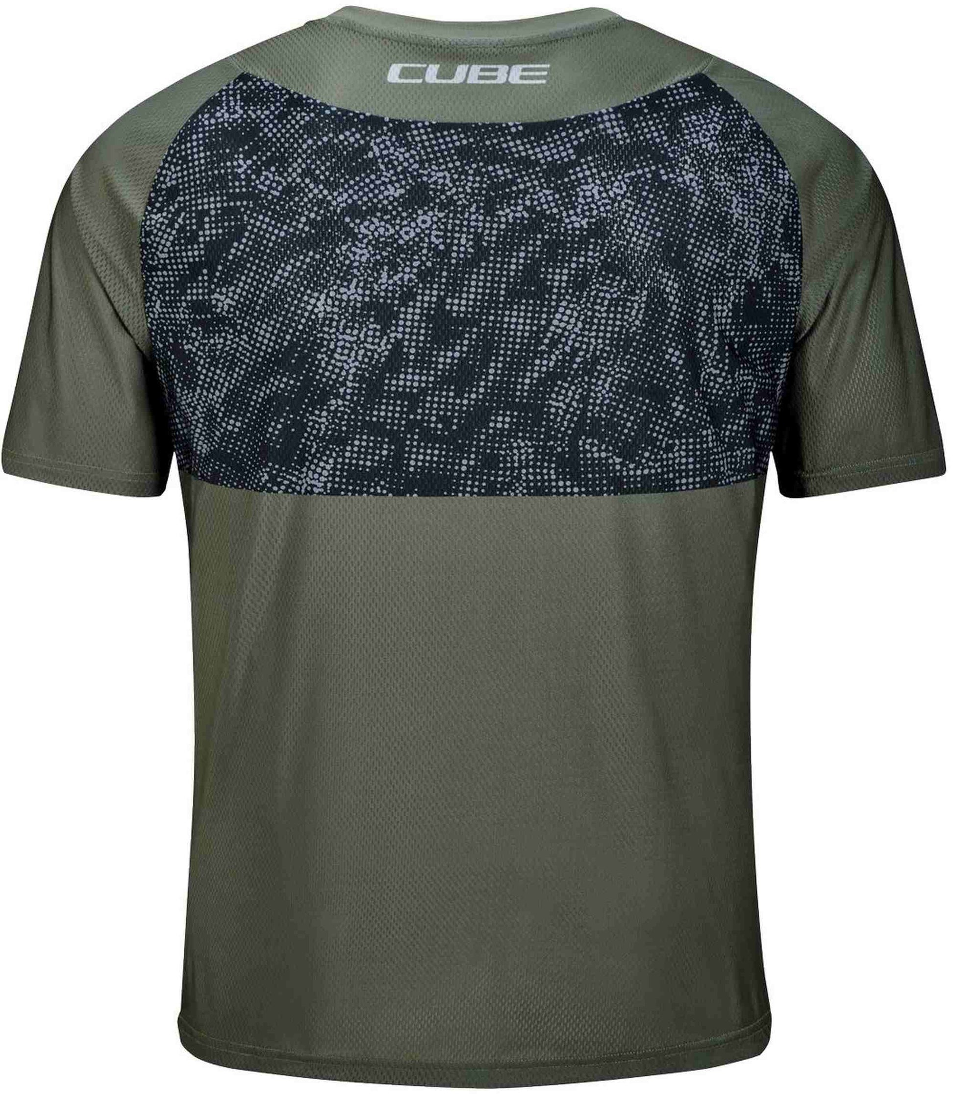 CUBE MTB JERSEY MATRIX TM S/S REED GREEN – CUBE Stores UK