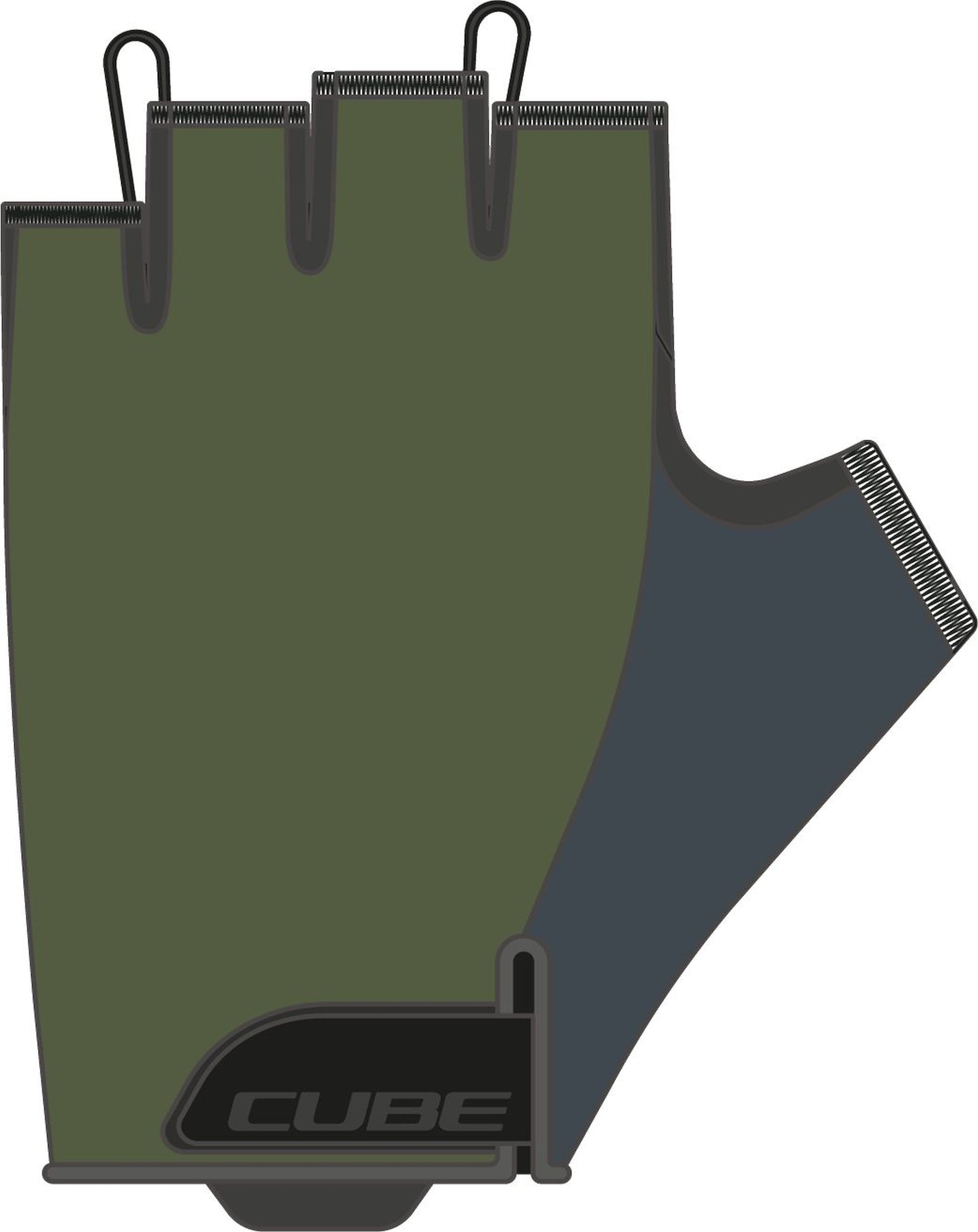 CUBE GLOVES CMPT COMFORT SHORT FINGER TM REED GREEN – CUBE Stores UK