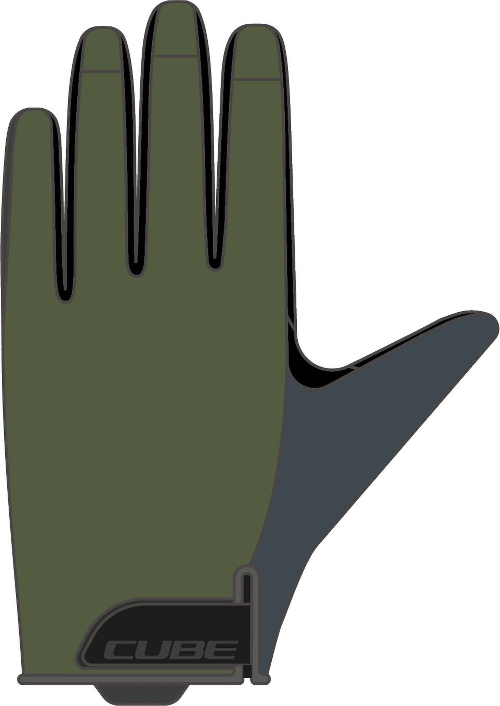 CUBE GLOVES CMPT COMFORT LONG FINGER TM REED GREEN – CUBE Stores UK