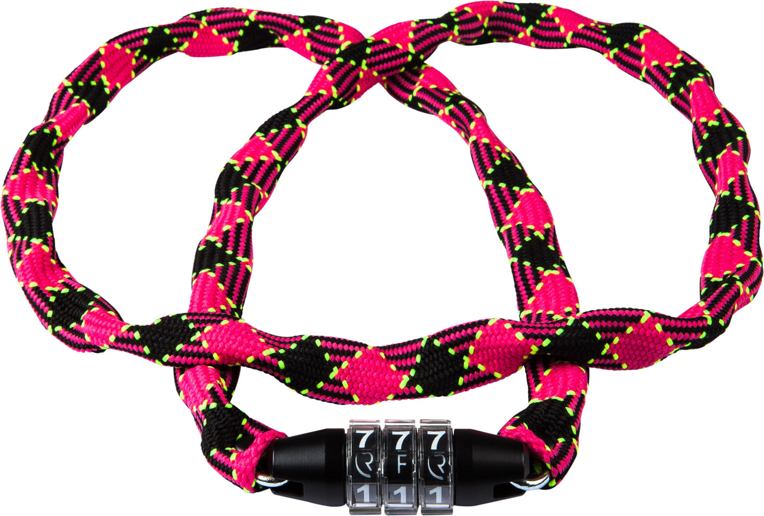 RFR Chain Combination Lock Jr. Neon Pink/Blk – CUBE Stores UK